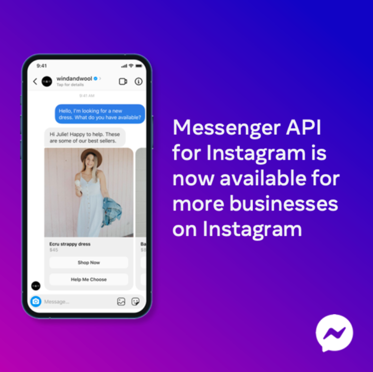 Messenger API For Instagram: Grow Your Business - Refinery Lab
